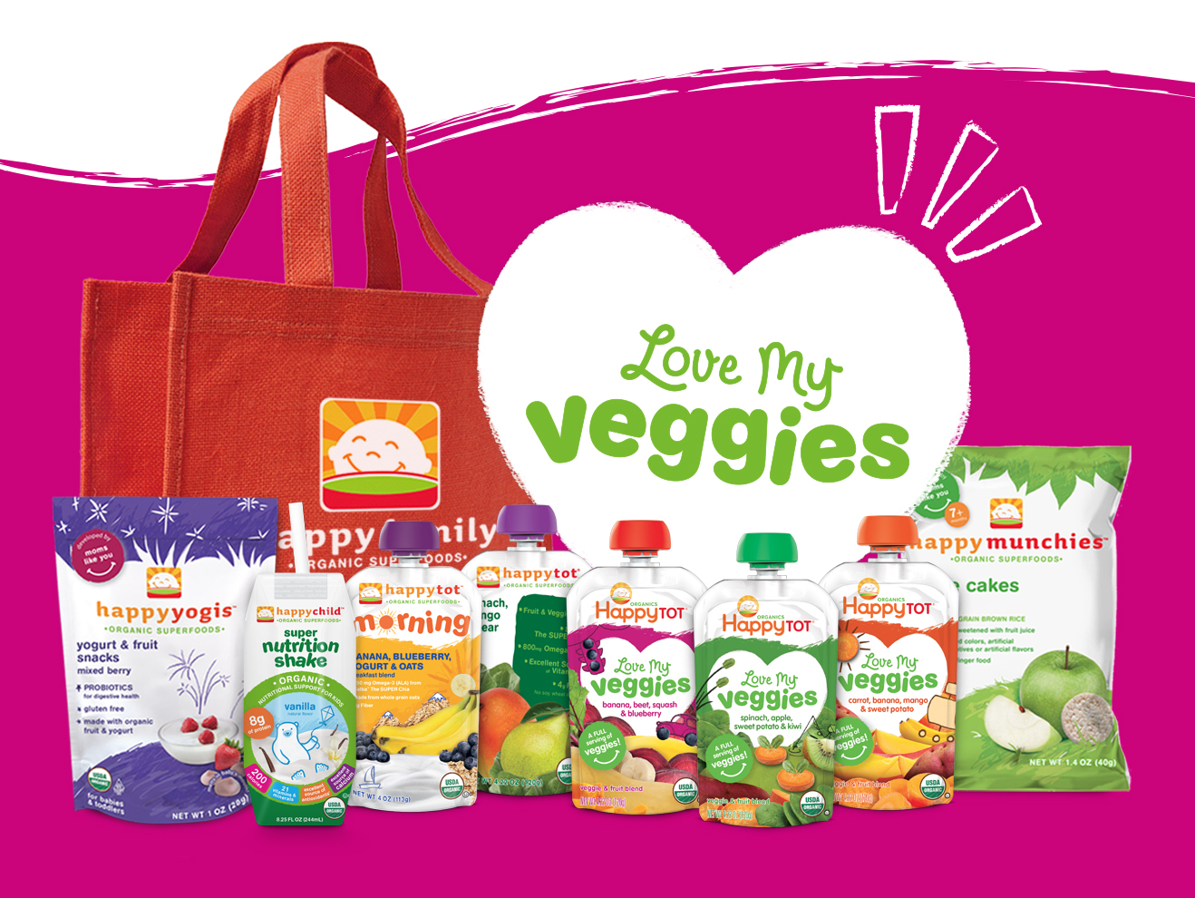 Our Happy Family Love My Veggies - Adanna Dill