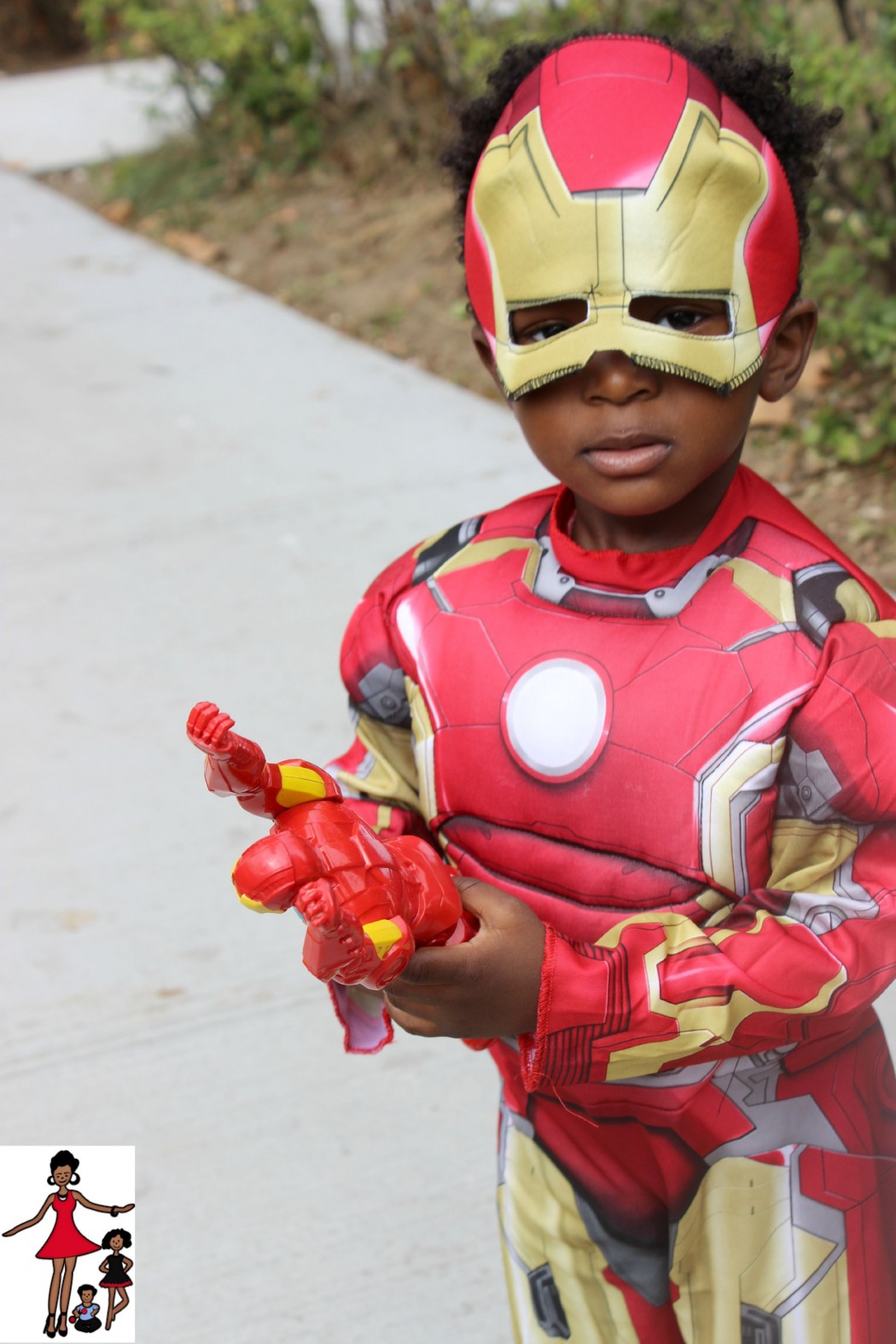 The Super Knight as Iron Man - Adanna Dill