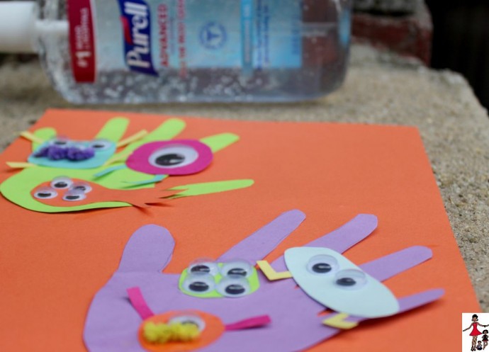 Icky Germs Craft For Kids - Adanna Dill