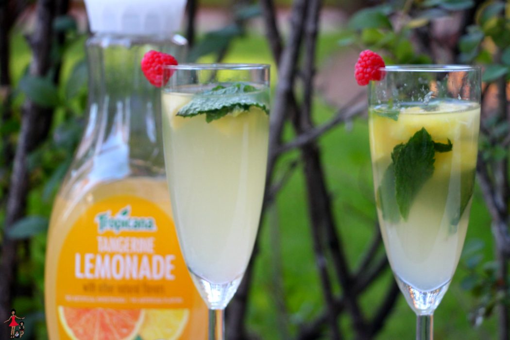 Caribbean Tangerine Lemonade Mojito