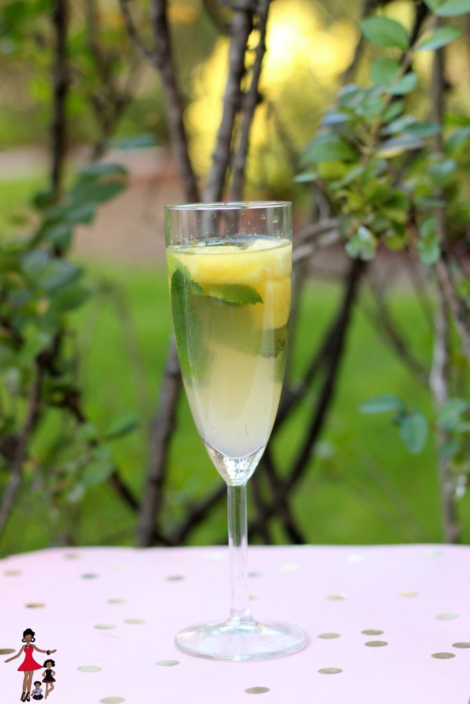 Caribbean Tangerine Lemonade Mojito