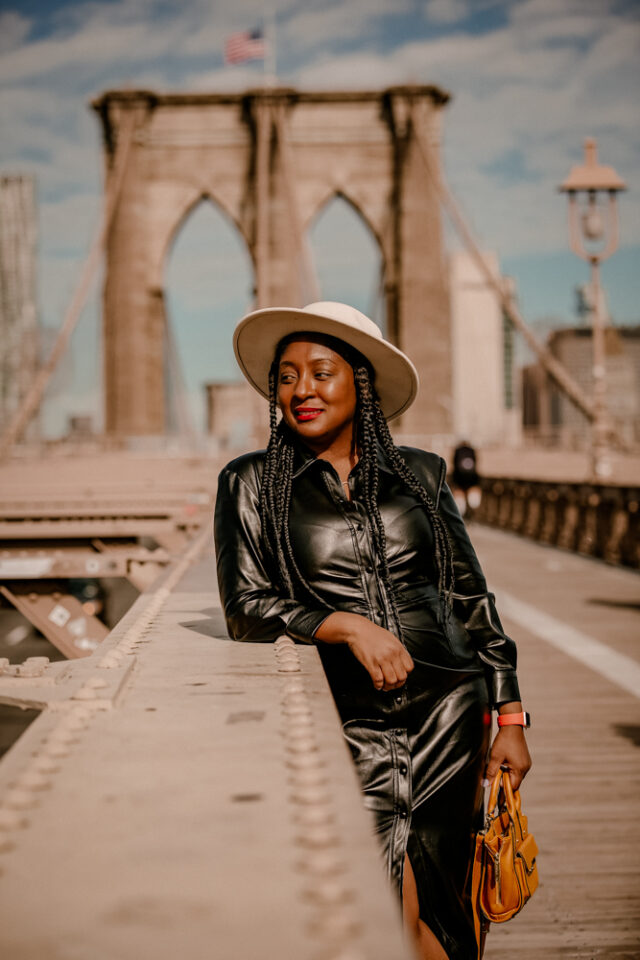 Faux Leather Fall Statement Pieces to Add to Your Wardrobe - Adanna Dill