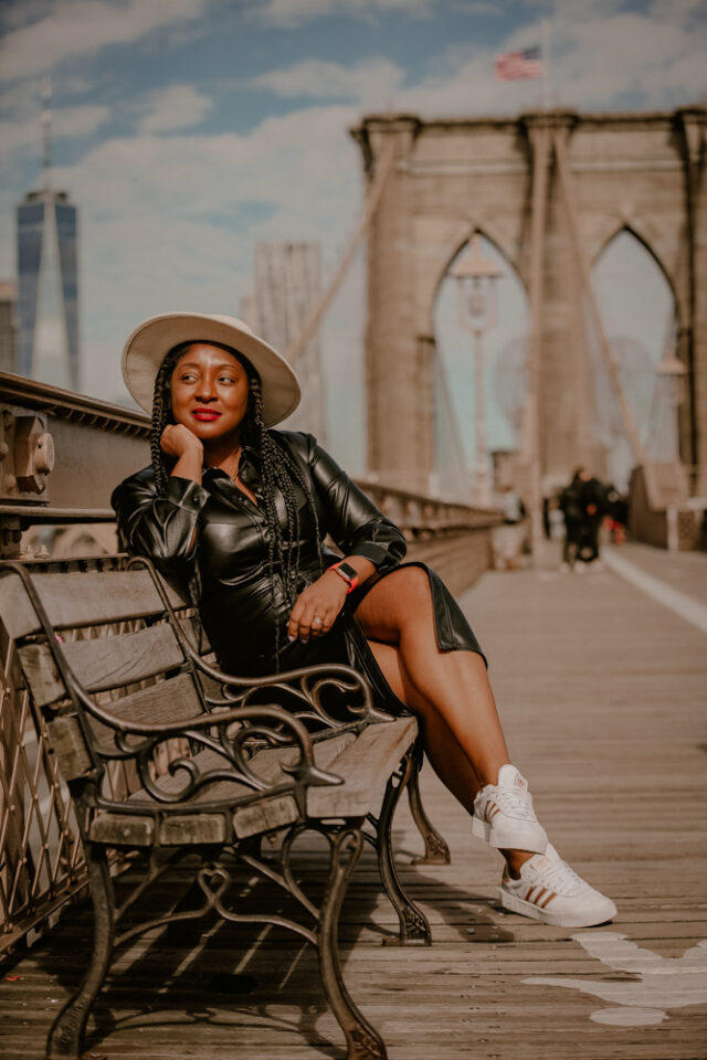 Faux Leather Fall Statement Pieces to Add to Your Wardrobe - Adanna Dill